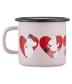 Köp Muurla Mugg Emalj Mumin 2,5 dl (Heart) på babyland.se