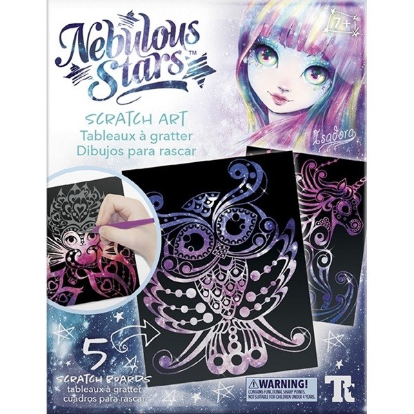 Köp Nebulous Stars, Scratch Art på babyland.se