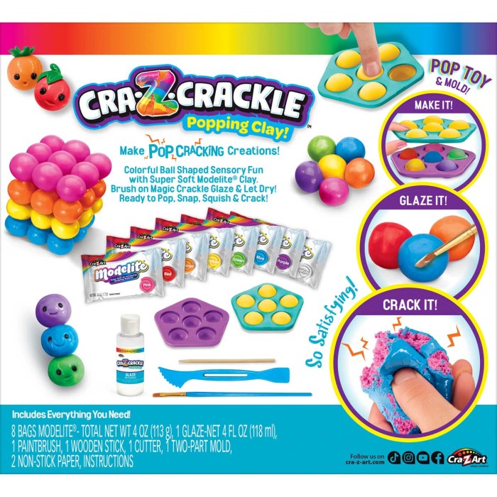 Köp Cra Z Art Crackle Pop-Mazing Super Sensory Set på babyland.se