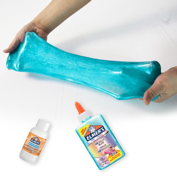 Köp Elmer's Metallic slime kit på babyland.se