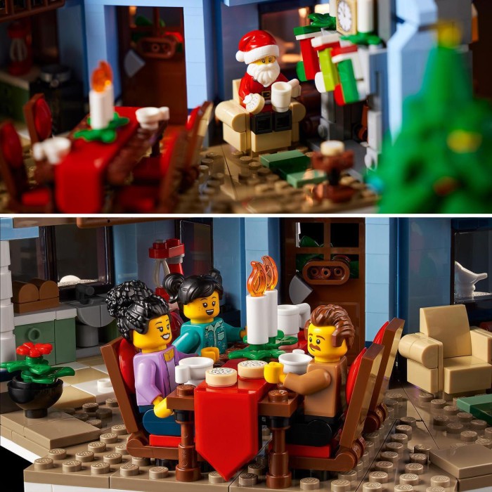 Köp LEGO Icons 10293 Tomtens besök på babyland.se