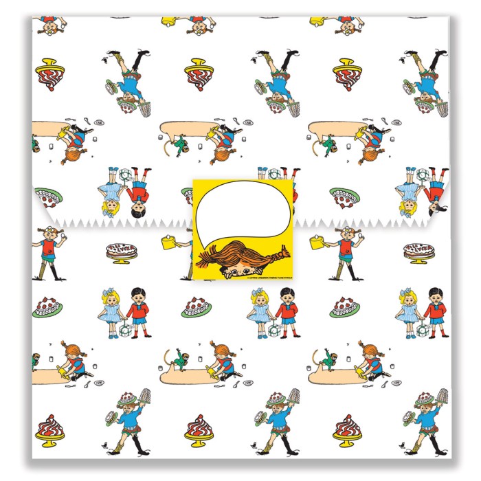 Köp Pippi Långstrump Godispåse med stickers 8-pack på babyland.se
