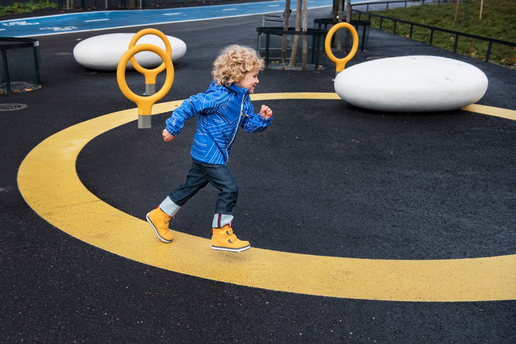 Köp Reima Reimatec Skor Patter Ochre (Yellow) på babyland.se